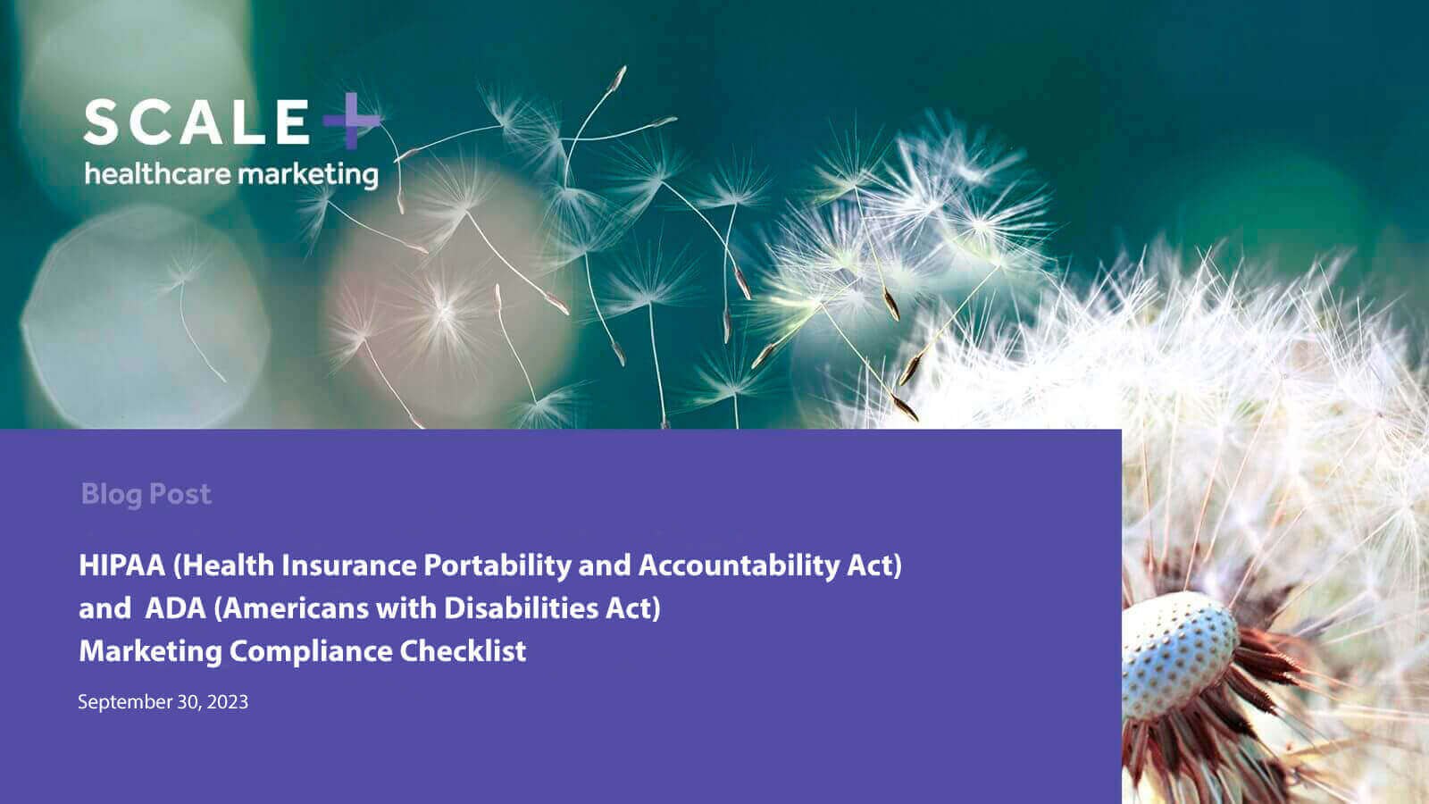 HIPAA (Health Insurance Portability and Accountability Act) and ADA (Americans with Disabilities ...